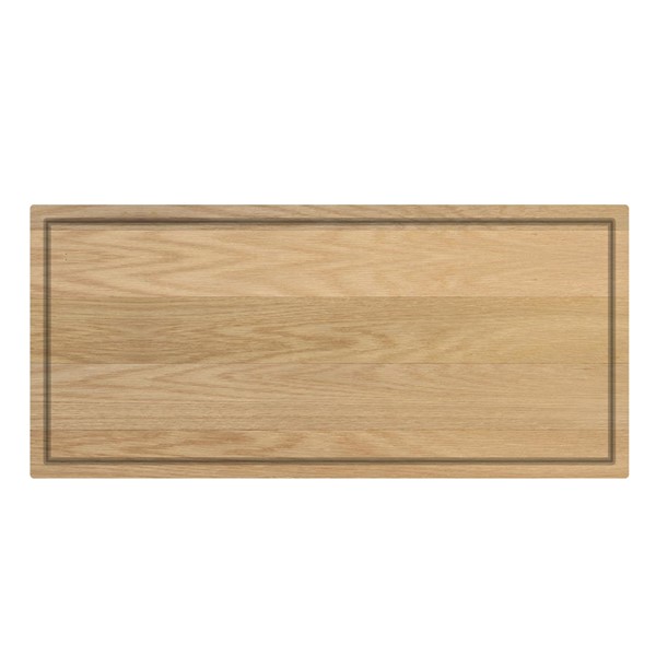 Oak Large Butchers Block (70x32x3.2cm) - The Schnauzer Co