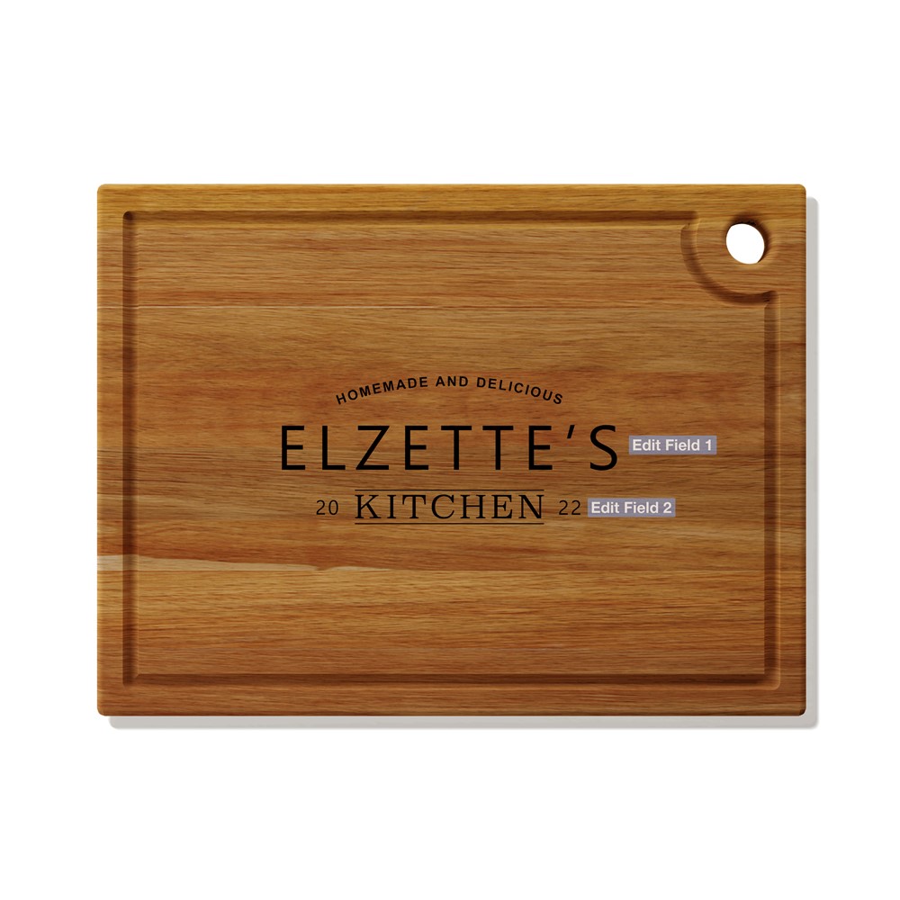 Elzette Kiaat Standard Cutting Board Cutting Board- The Schnauzer Co