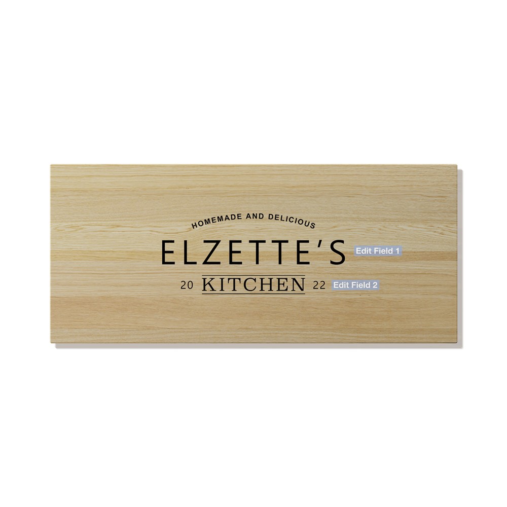 Elzette Oak Classic Cutting Board Cutting Board- The Schnauzer Co