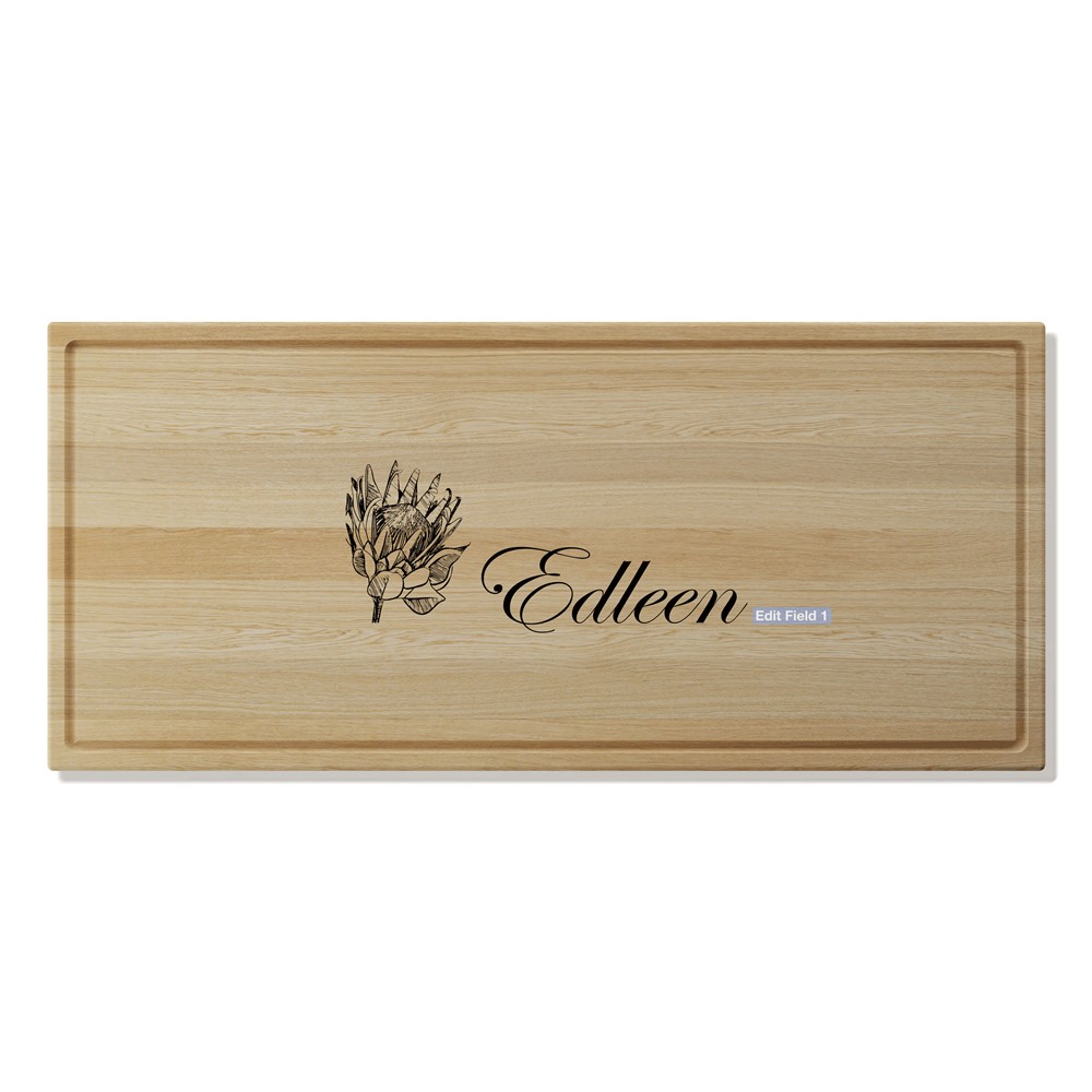 Edleen Oak Giant Butchers Block Cutting Board- The Schnauzer Co