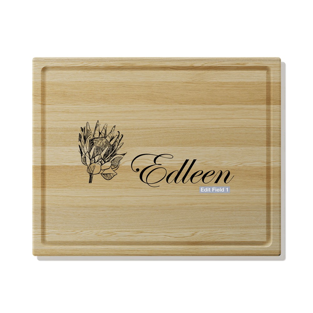 Edleen Oak Medium Butchers Block Cutting Board- The Schnauzer Co